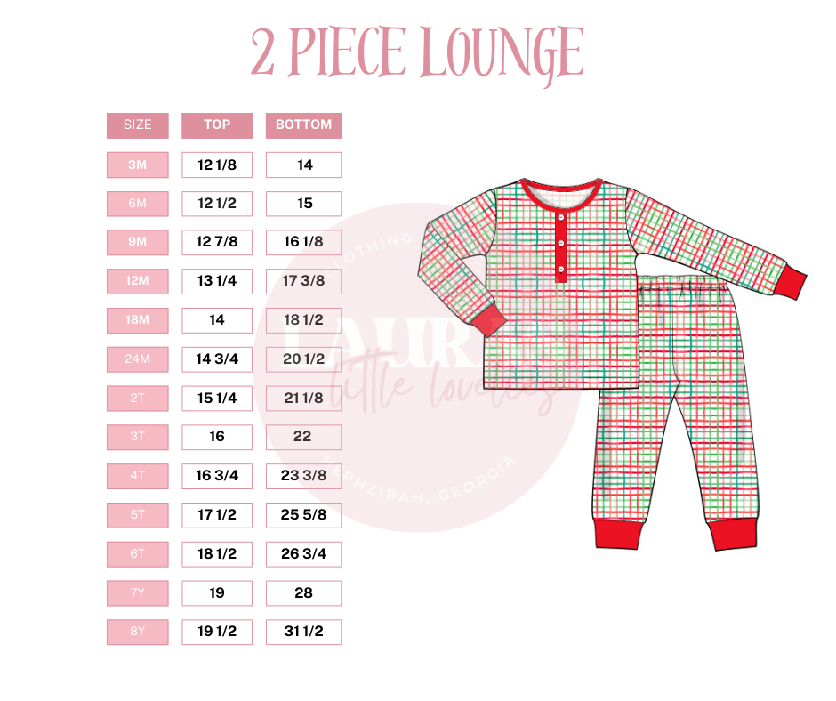 2 Piece Lounge Size Chart – Lauras Little Lovelies